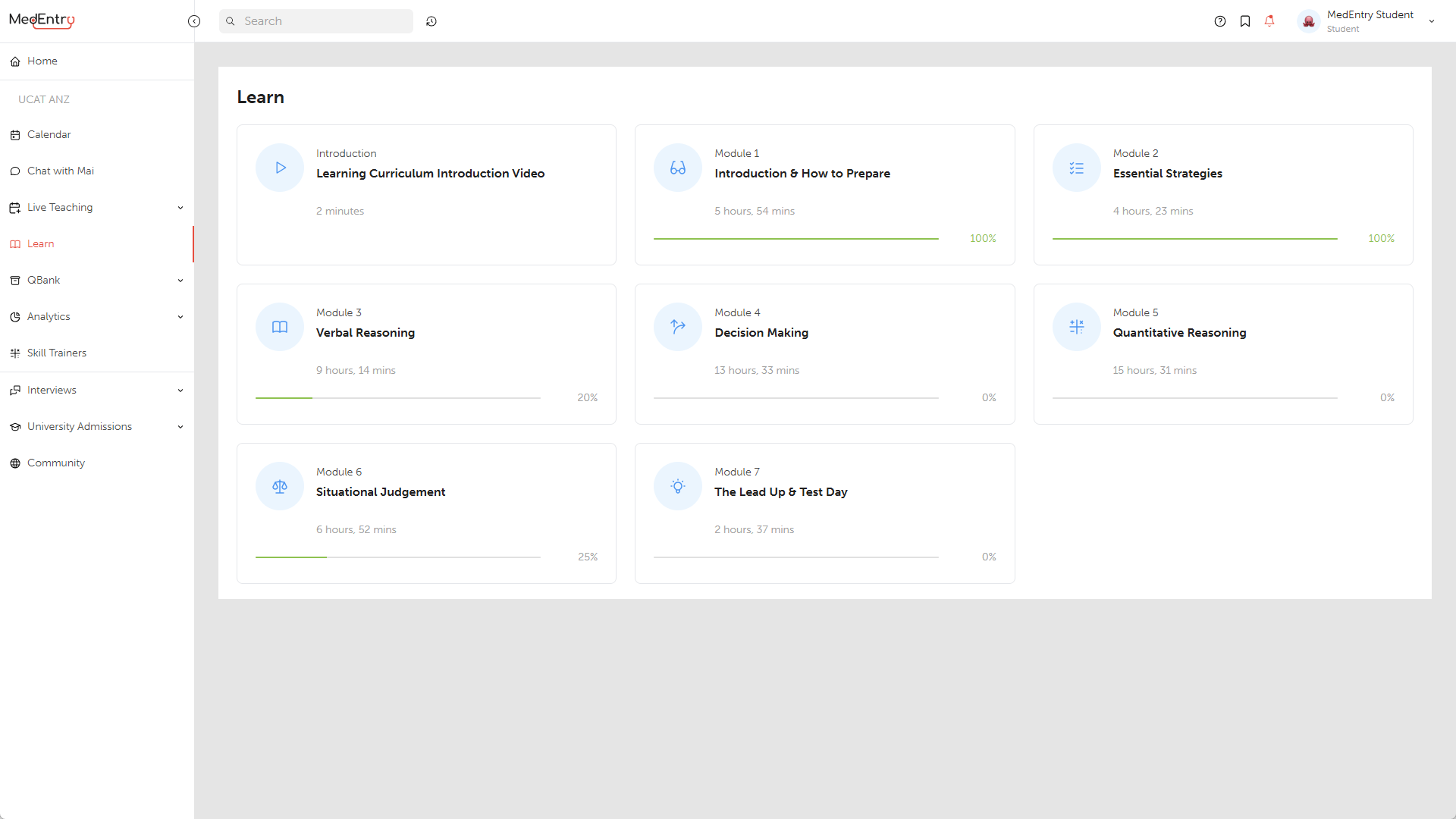 MedEntry | Online Learning Platform